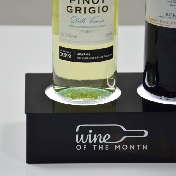 LED Bottle Display Feature Plinth | Wine Bottle Display | Luminati