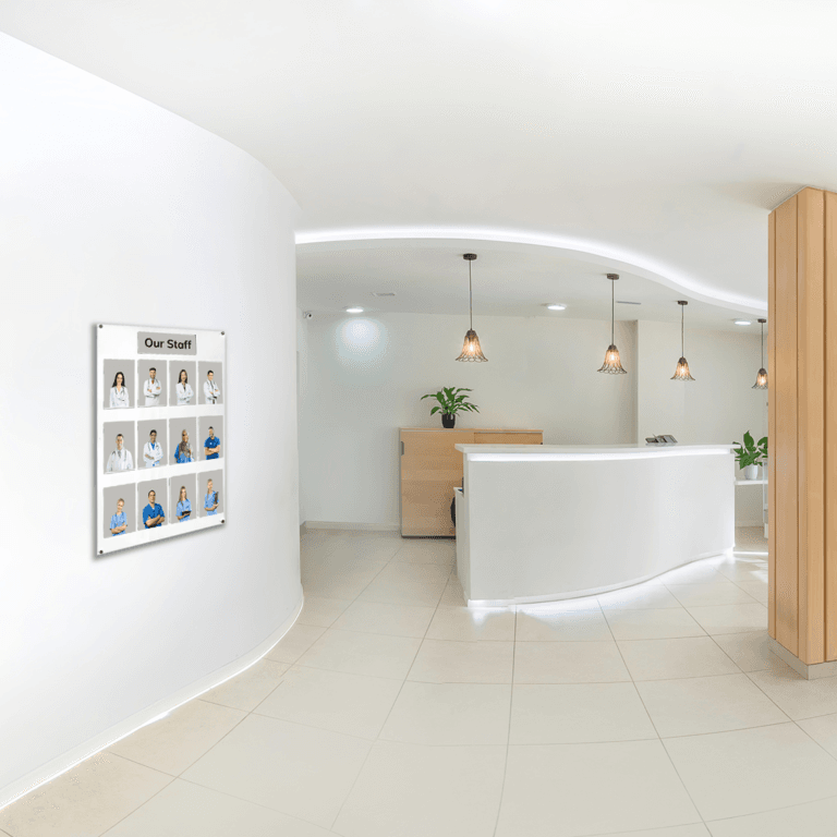 Staff Photo Display Boards | A6 & A5 Photo Pockets | From £117.13