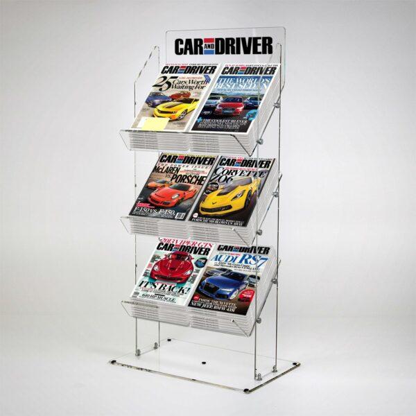 Acrylic Magazine & Newspaper Display Stands | Luminati