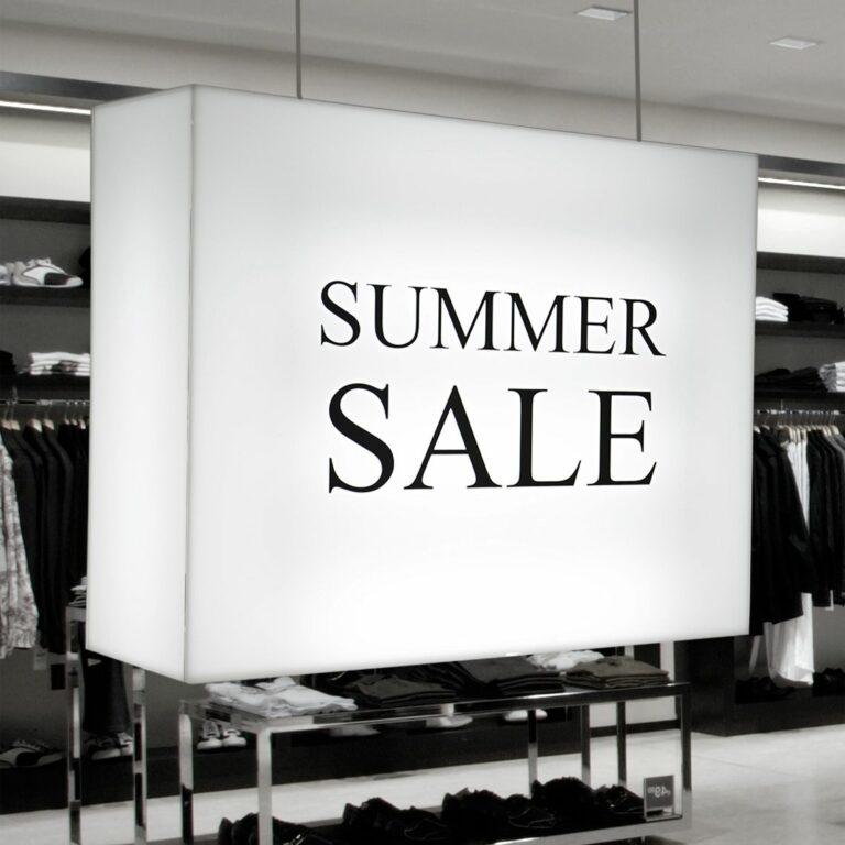 Hanging Lightbox Illuminated Display | Luminati