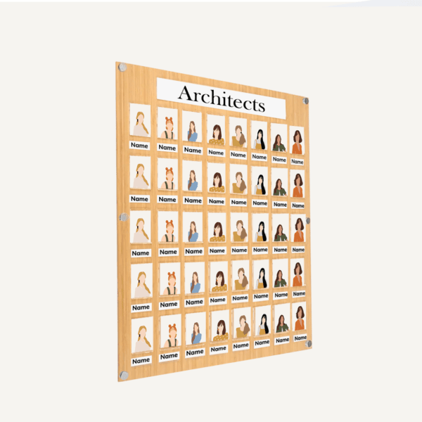 Employee Photo Board | Wooden Display Board | Luminati