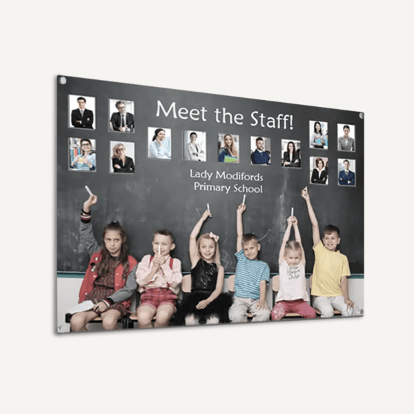 Printed Staff Display Boards | Bespoke Wall Boards | Luminati