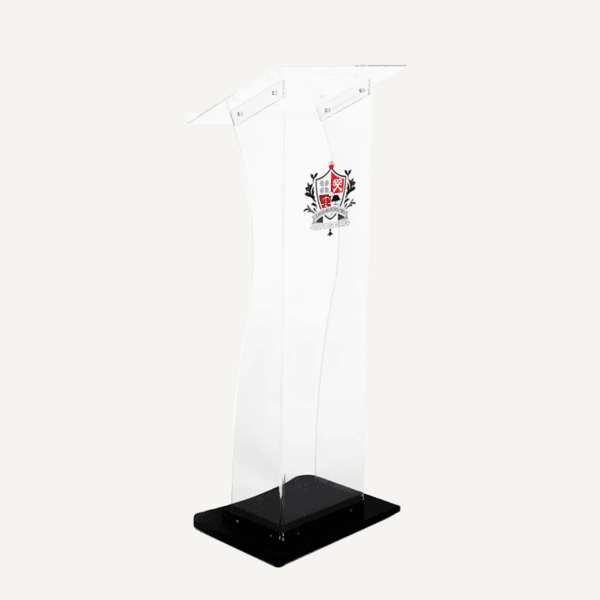 Clear Acrylic Lectern | Luminati
