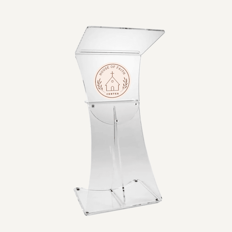 Branded Presentation Lectern | Acrylic Lectern | Luminati