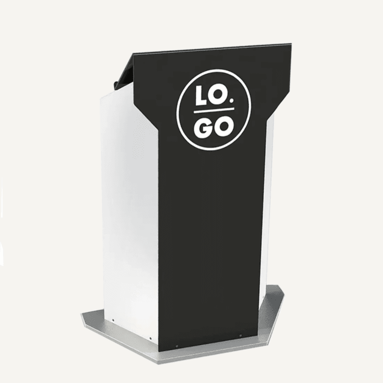 Presentation Lectern with Logo | Bespoke Lecterns | Luminati