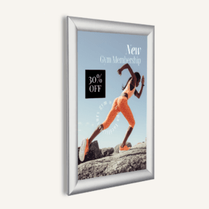 Silver Snap Frames | A0, A1, A2, A3, A4, A5 | Luminati