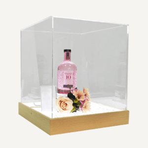 Wooden Display Case with Illumination | Acrylic & Wood | Luminati