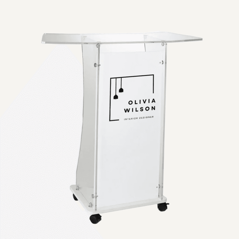 Corporate Lectern - Acrylic Lecterns | Luminati Display Solutions