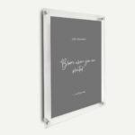 Anti Reflective Picture Frame | Non Reflective Perspex | Luminati