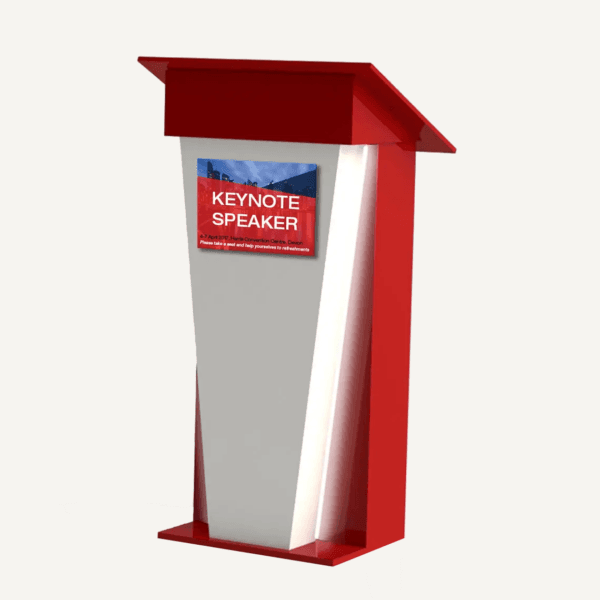Lectern with LED Illumination & Digital Screen | Luminati