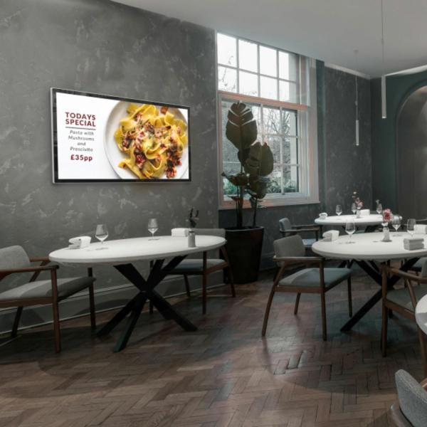 Network Digital Advertising Screen | Slimline Screens | Luminati