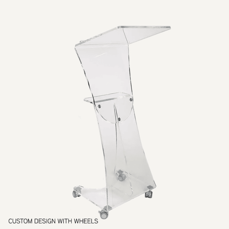 Branded Presentation Lectern | Acrylic Lectern | Luminati