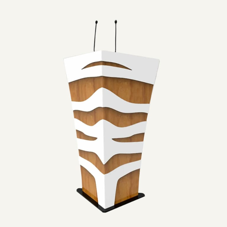 Modern Acrylic Lecterns | Luminati Display Solutions