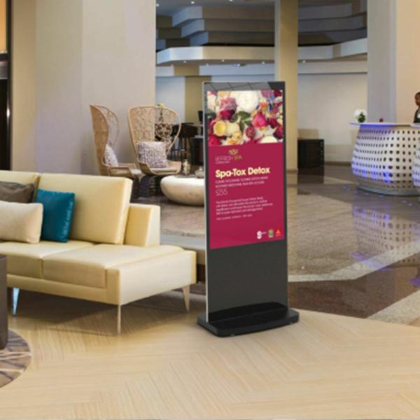 HD Freestanding Digital Advertising Screen | Digital Displays | Luminati