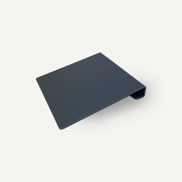 Angled Acrylic Laptop Slope | Grey Acrylic | Office Accessories