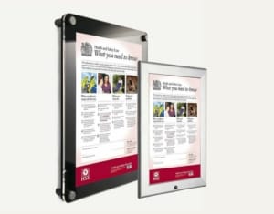 HSE Health and Safety Law Poster Frames & Displays | Luminati