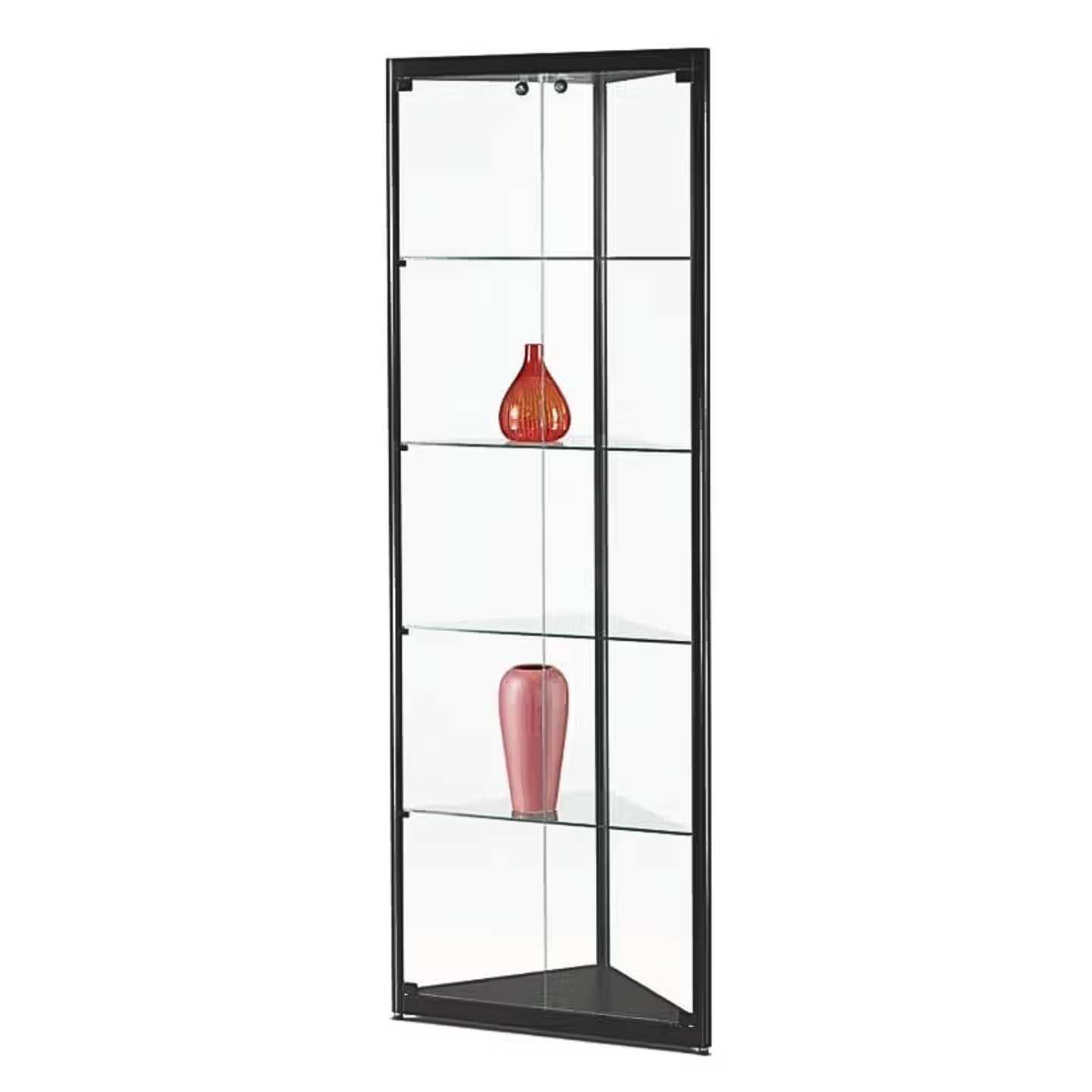 Corner Glass Display Cabinet | Luminati