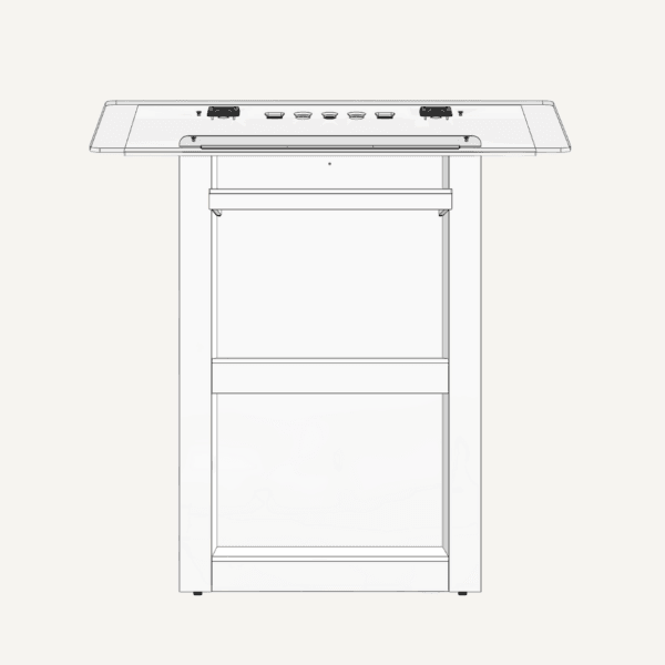 Lectern With Digital Screen | Luminati