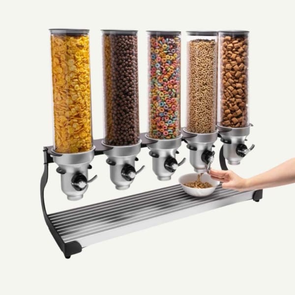Table Top Dry Food Dispenser | Freestanding Cereal Dispenser