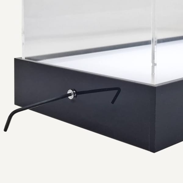 1:18 Scale LED Model Car Display Case with Lock | Display Case