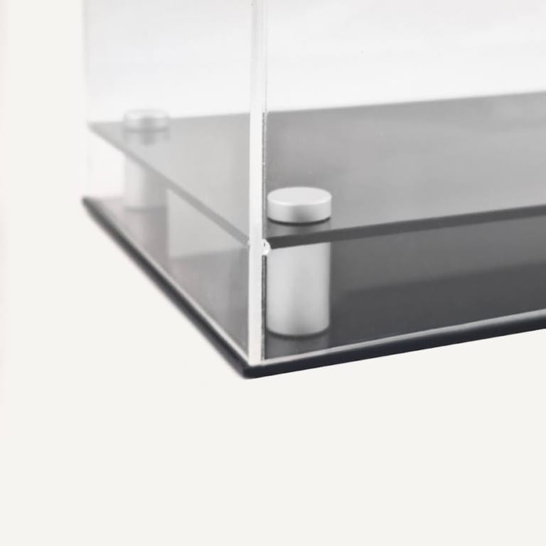Double Base 1:18 F1 Car Display Case | Acrylic Display Case