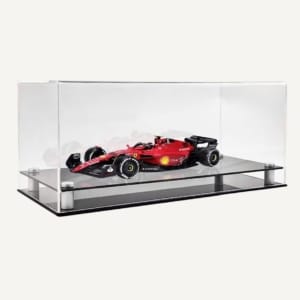 Double Base 1:18 F1 Car Display Case | Acrylic Display Case