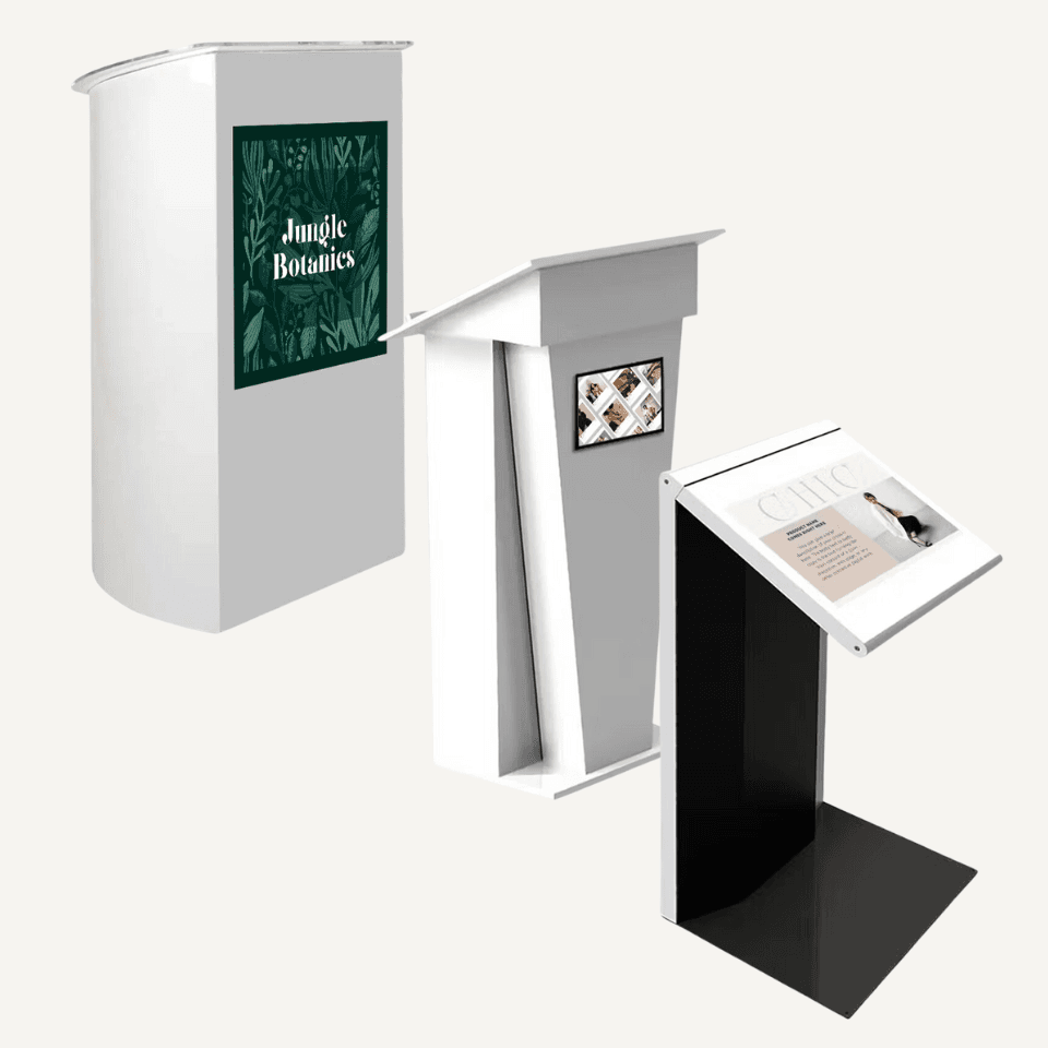 Lecterns With Digital Screens | Multimedia Lectern | Luminati