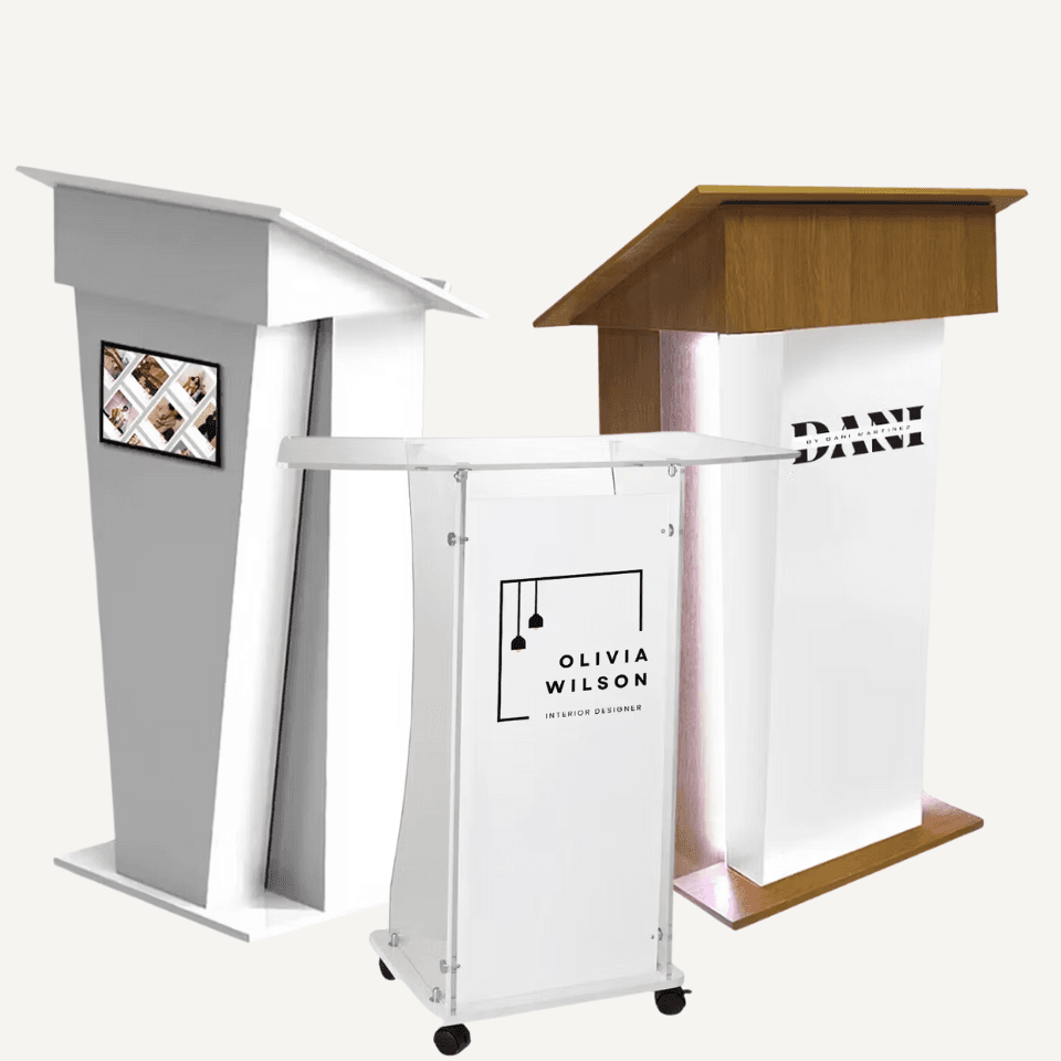 Shop By Lectern Material | Wood, Metal, Acrylic & More | Luminati
