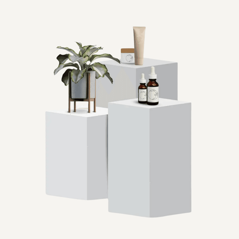 Display Plinths | Acrylic Pedestal | Acrylic Plinths | Luminati