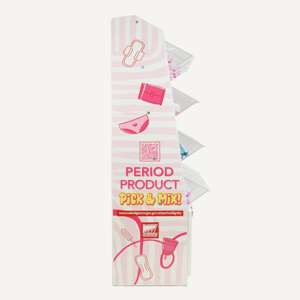 Period Product Pick & Mix Stand - Floorstanding Multi-Bin