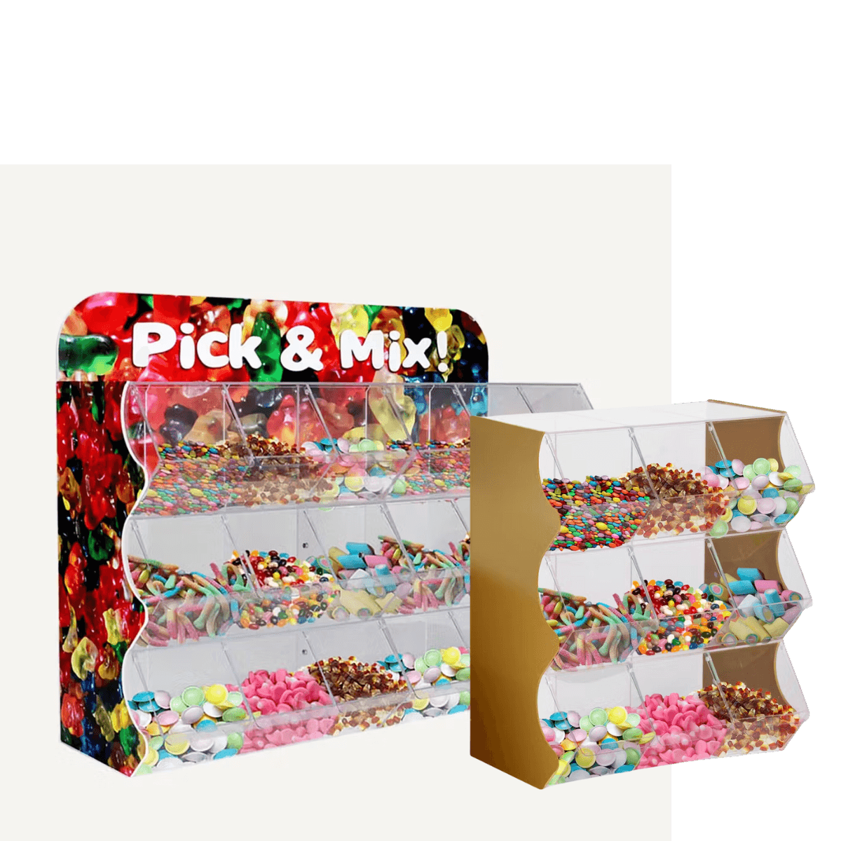 Pick and Mix Display Stands | Confectionery Stands | Luminati