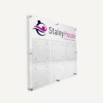 Printed Notice Display | Branded With Your Logo | Luminati