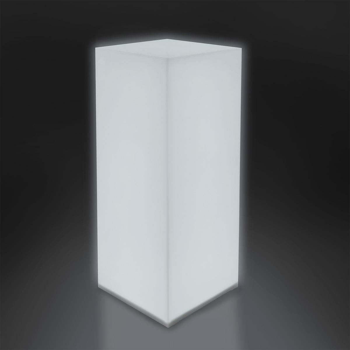 Illuminated Display Pedestals Illuminated LED Menu Stand Hi Light