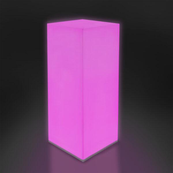Illuminated Display Plinth Pedestals | Colour Changing