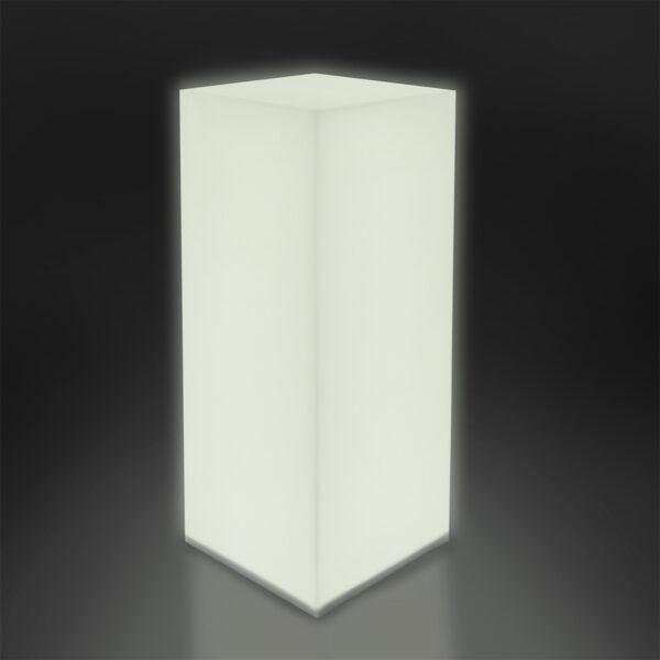 Illuminated Display Plinth Pedestals | Colour Changing