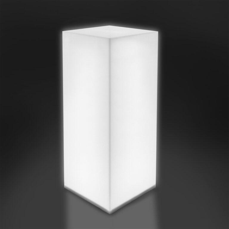 Illuminated Display Plinth Pedestals | Colour Changing