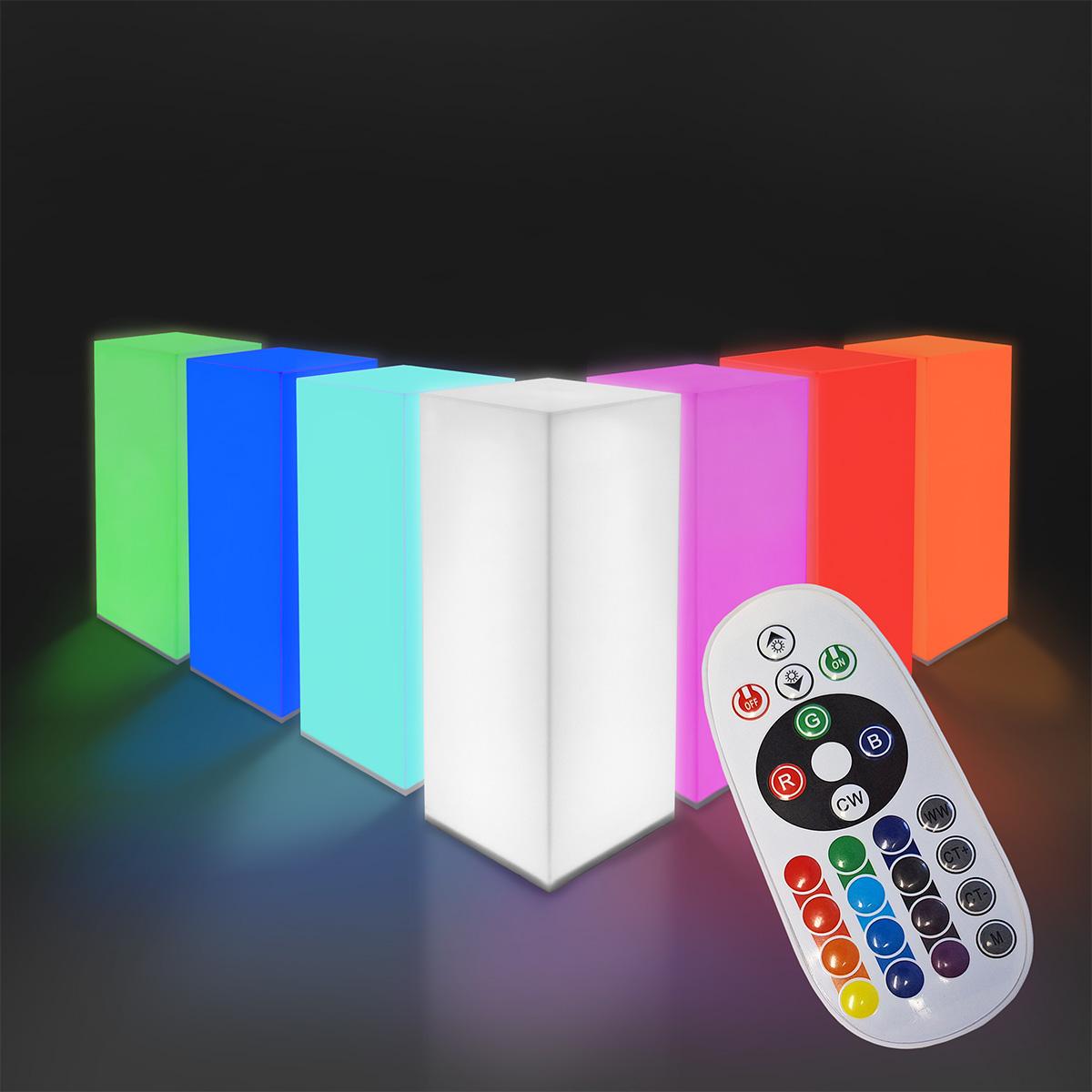 Illuminated Display Pedestals Illuminated LED Menu Stand Hi Light