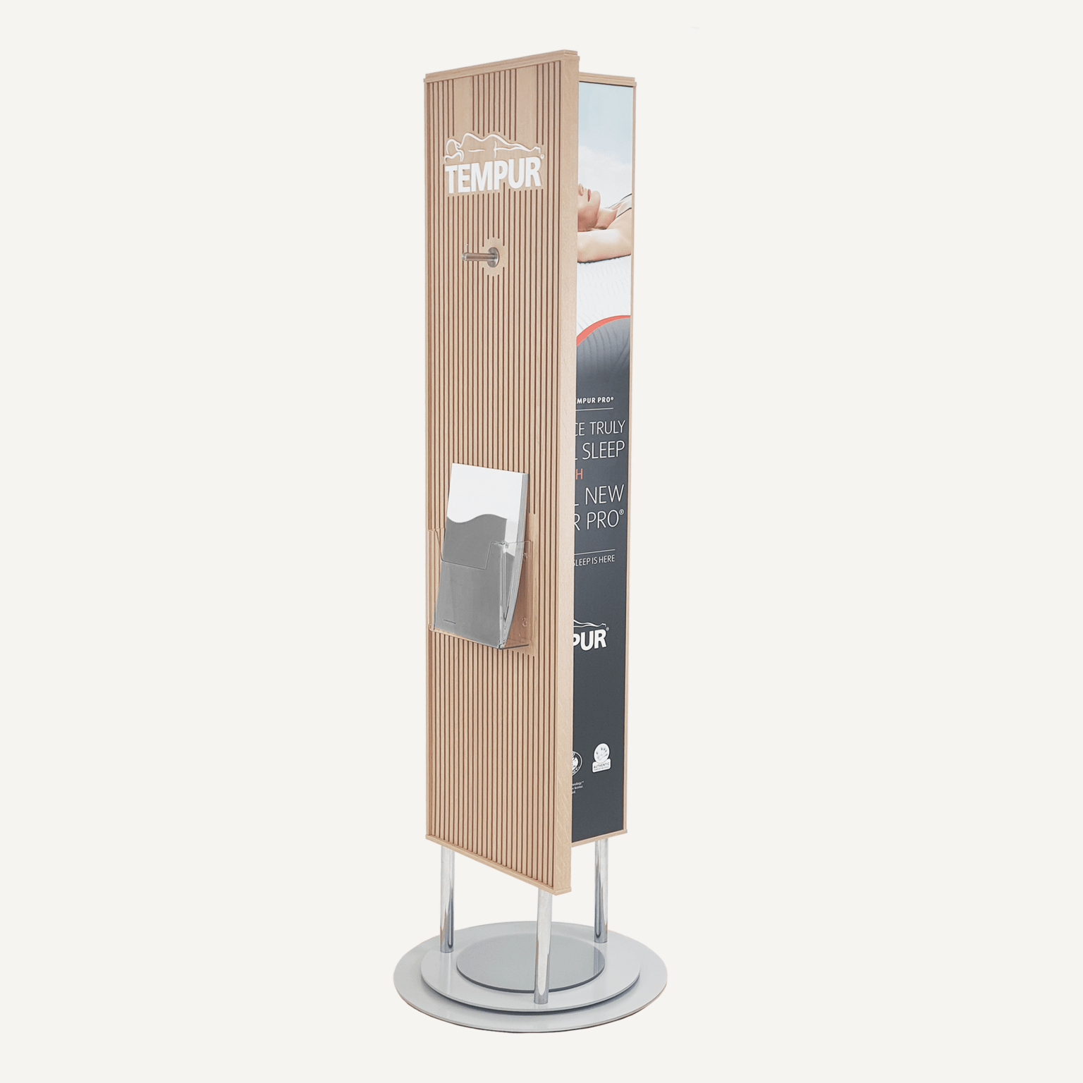 Custom Floor Standing POS Turner Display | Luminati