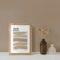 Magnetic Photo Block Frame with Bamboo Back - Free Standing | Luminati