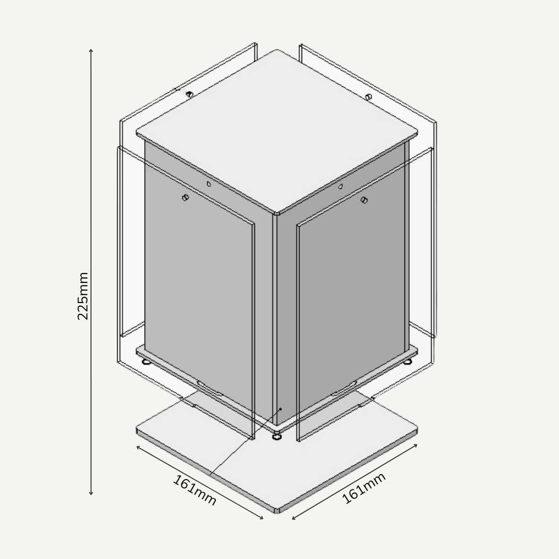 Rotating Countertop POS Display | Luminati