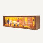 Wooden Light Box With Interchangeable Graphics Trap | Backlit Displays ...