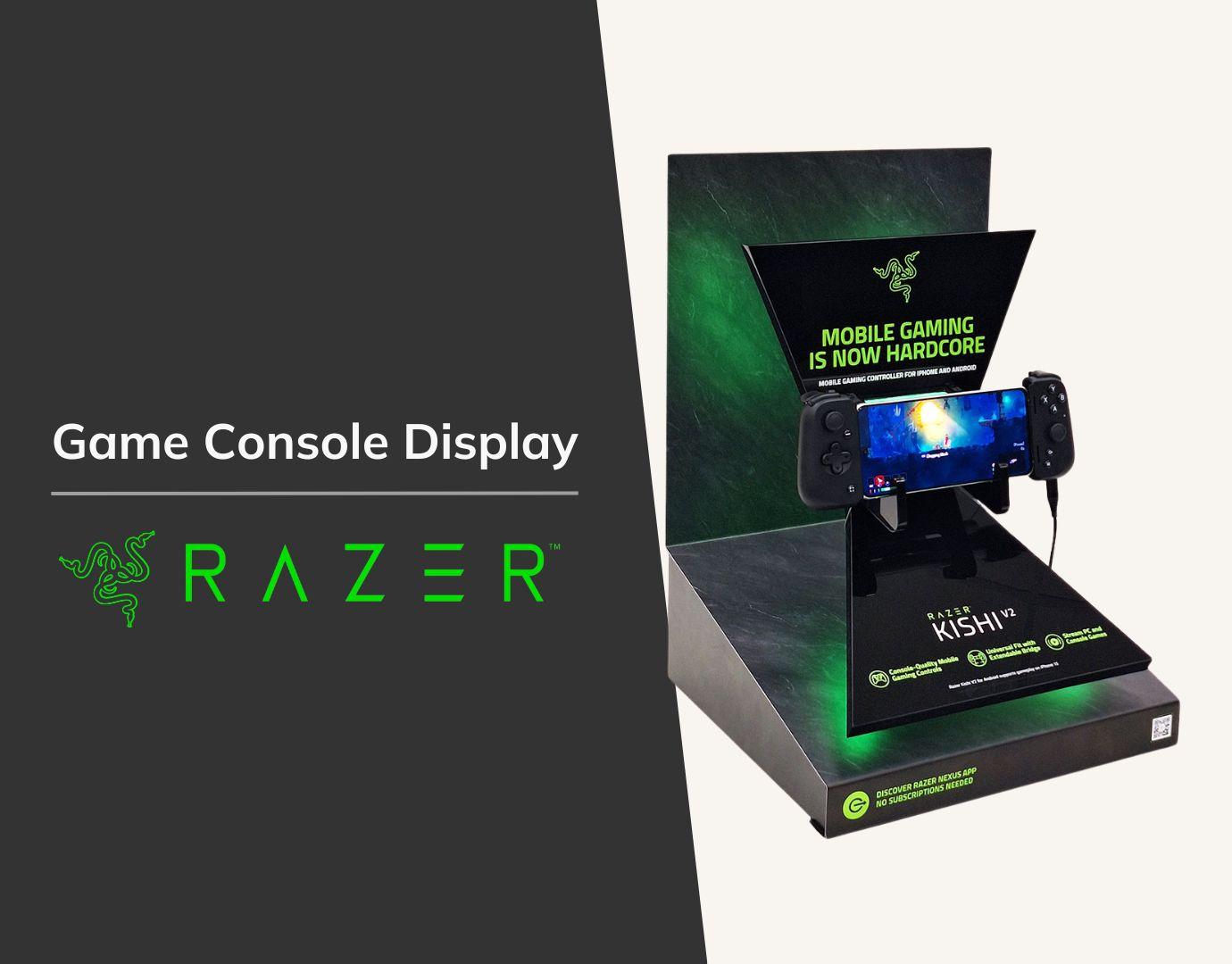 Custom Gaming Console Display For RAZER | Luminati Case Studies