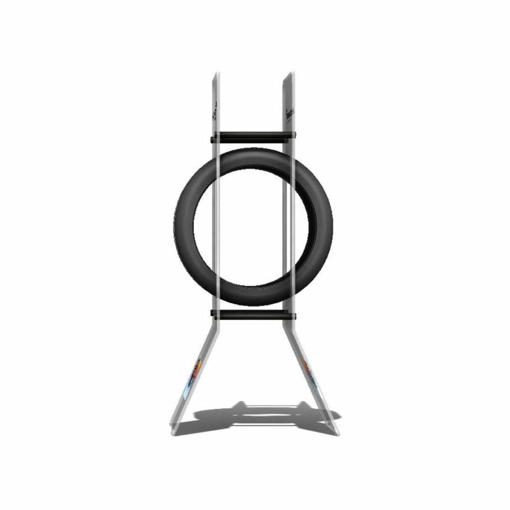 Single Tyre Display Stand | Custom Branded | Luminati