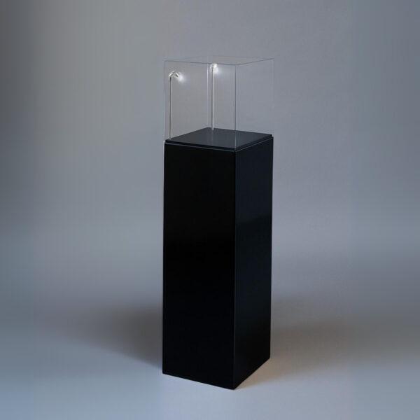 Plinth With Display Case And LED Lights | Display Pedestals