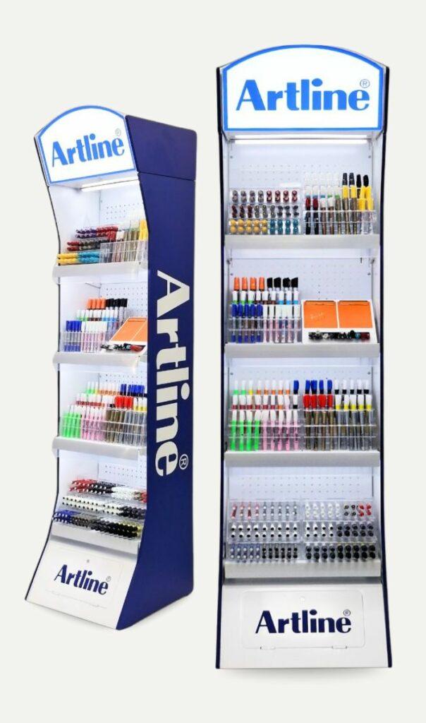 Illuminated POS Pen Display for Artline | Luminati Case Study