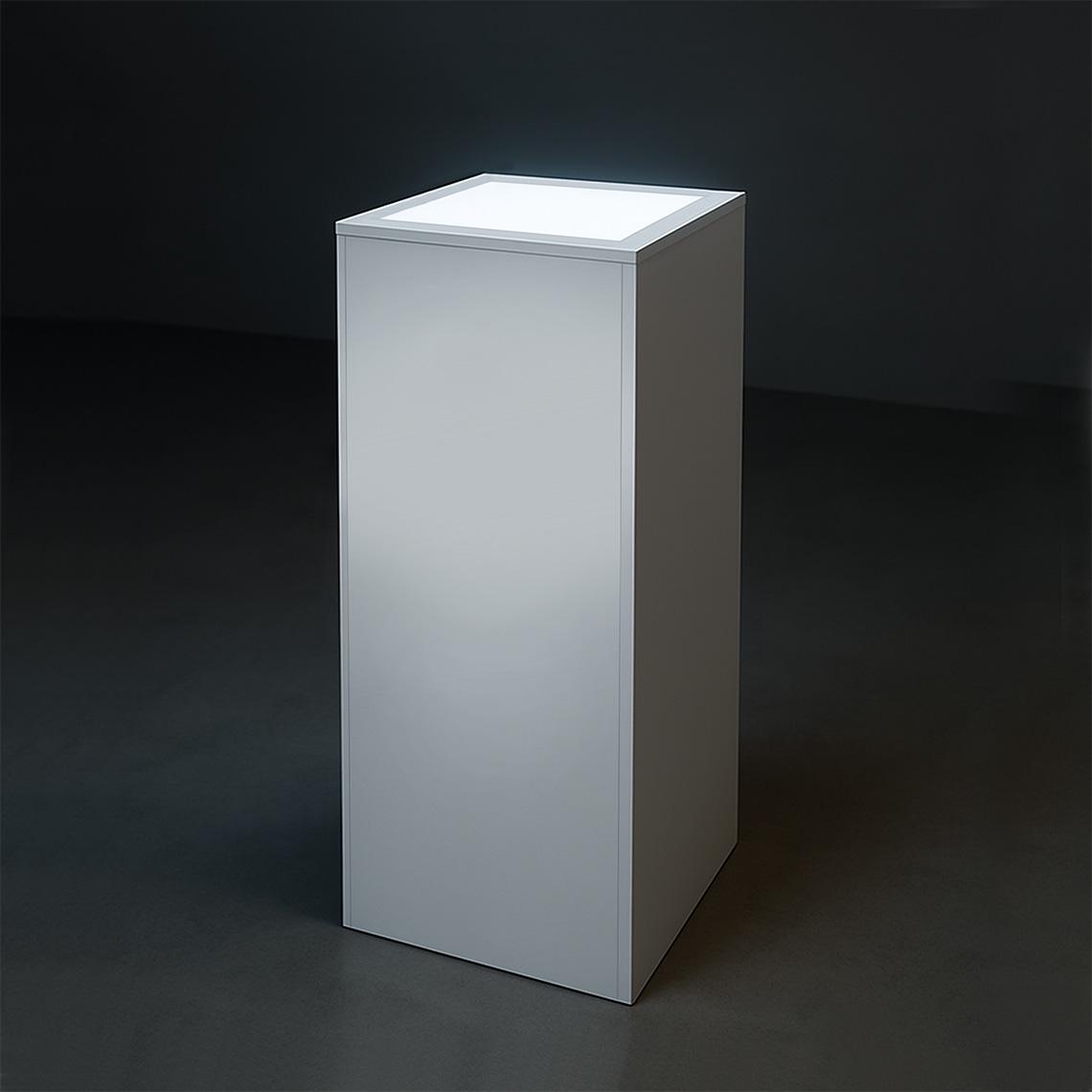 Illuminated Display Plinth Pedestals | LED Product Displays | Luminati