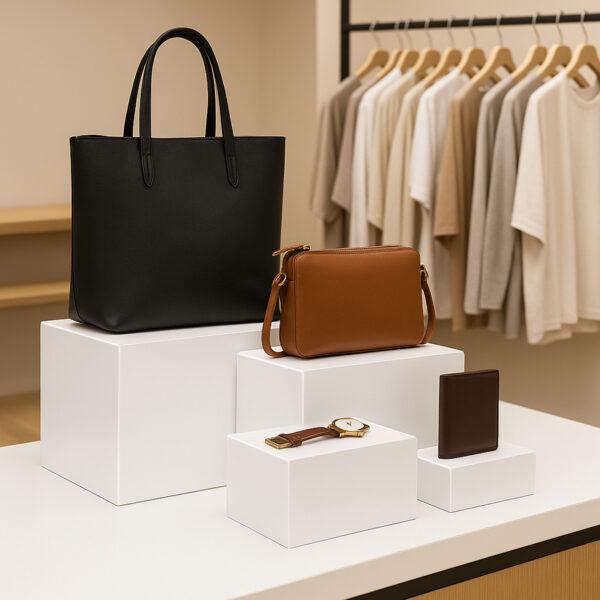 Countertop Product Display Plinths | Display Risers | Luminati