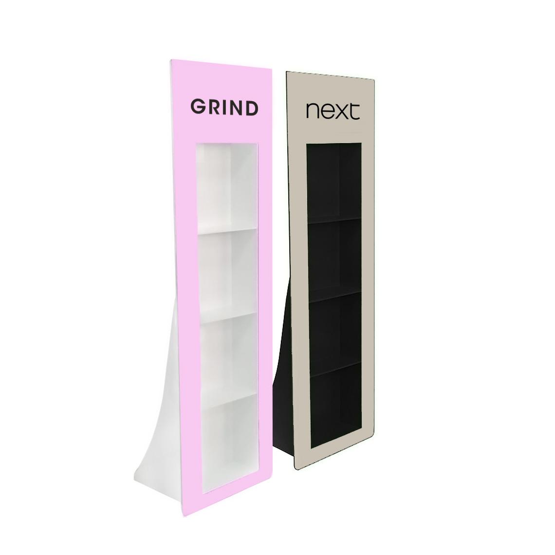 Free Standing Retail Shelving Display | Branded POS Display | Luminati