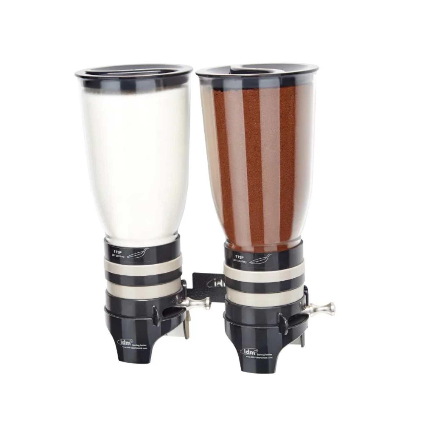 Wall Mounted Coffee & Sugar Dispenser | Single Serving Dispenser | Luminati